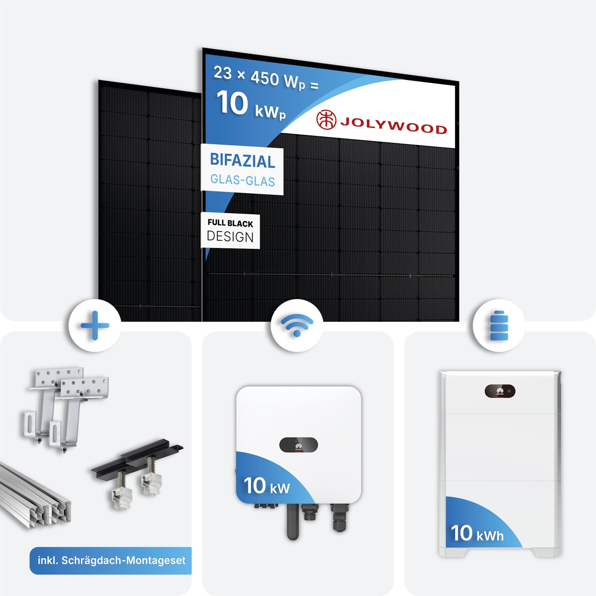 Huawei MAP0 10 kWp PV Anlage als Komplettset mit 10 kWh Speicher
